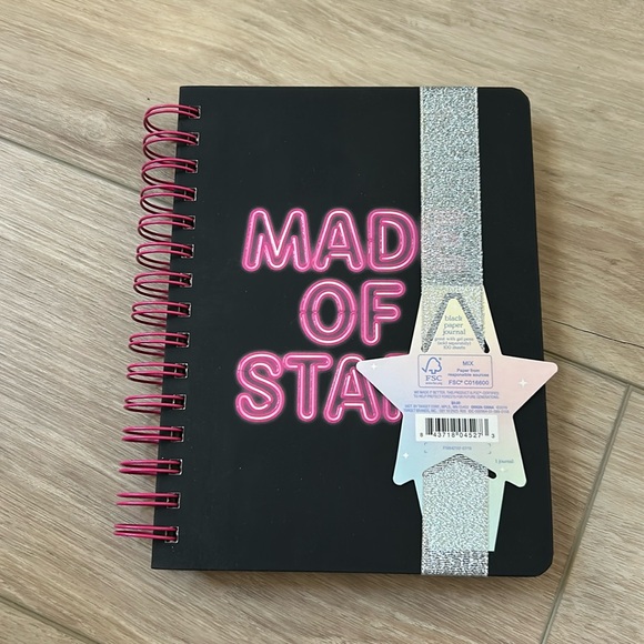 Office | 6x8 Spiral Notebook With Black Out Paper | Poshmark